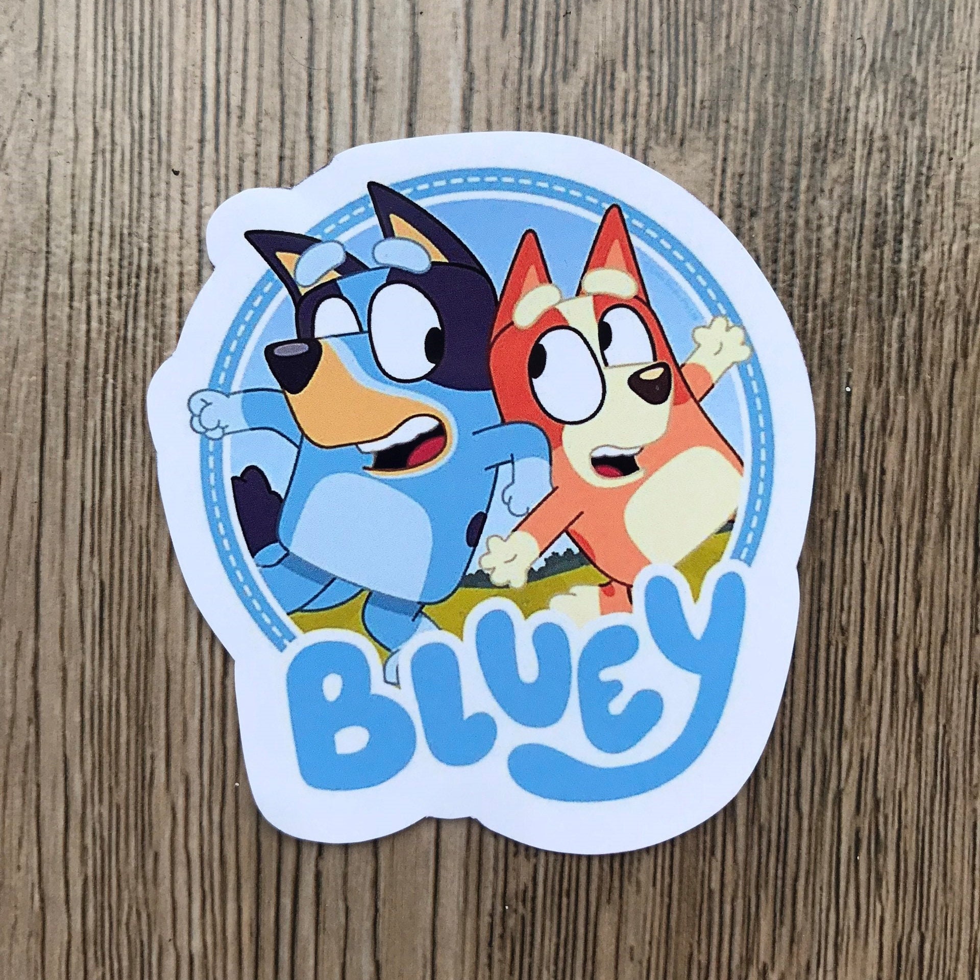 Bluey Vinyl Decal Sticker Bluey Funny Bluey Stickers for - Etsy Canada