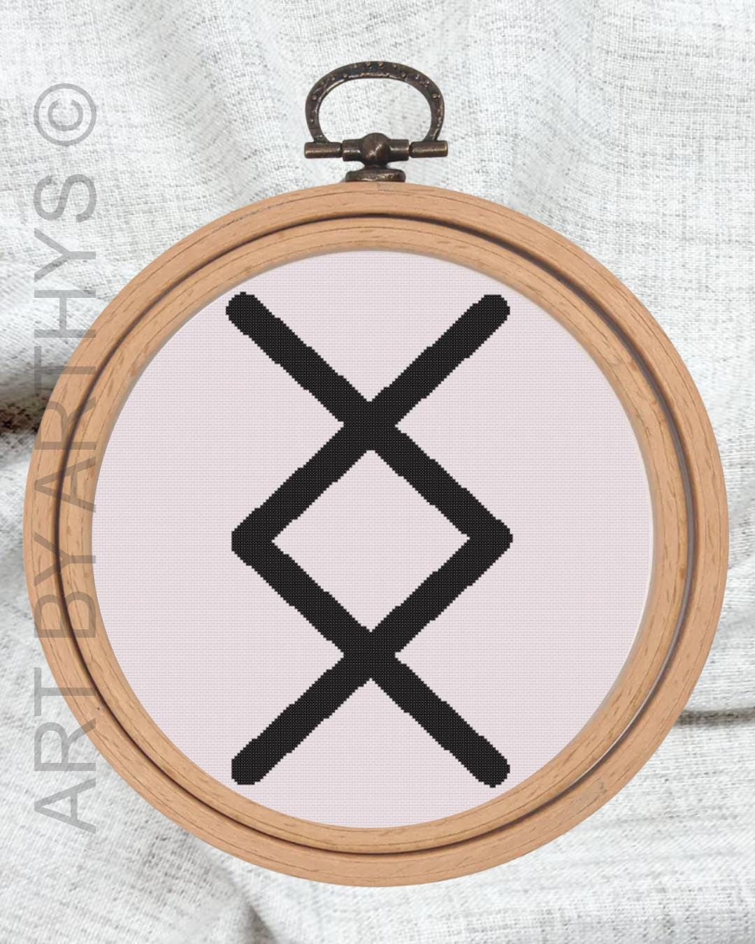 Runes Cross Stitch Pattern PDF | Viking Rune Embroidery | Nordic Pagan ...