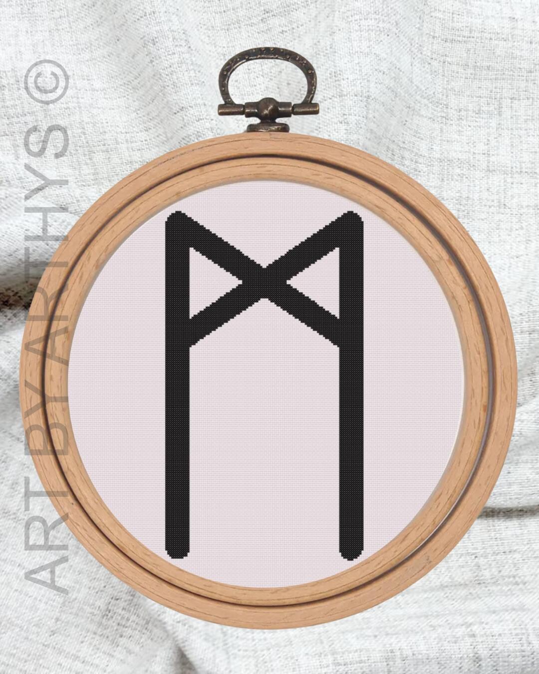 Runes Cross Stitch Pattern PDF | Viking Rune Embroidery | Nordic Pagan ...