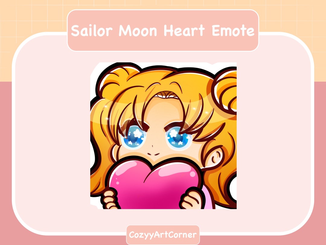 Sailor Moon Twitch Emote - Etsy