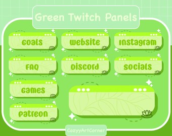 Pink Twitch Panels - Etsy