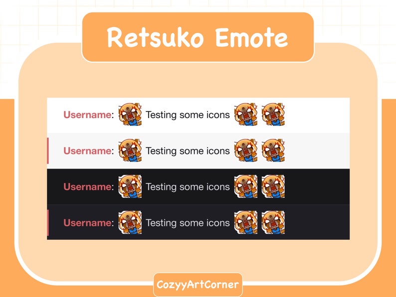 Angry Retsuko Twitch Emote - Etsy