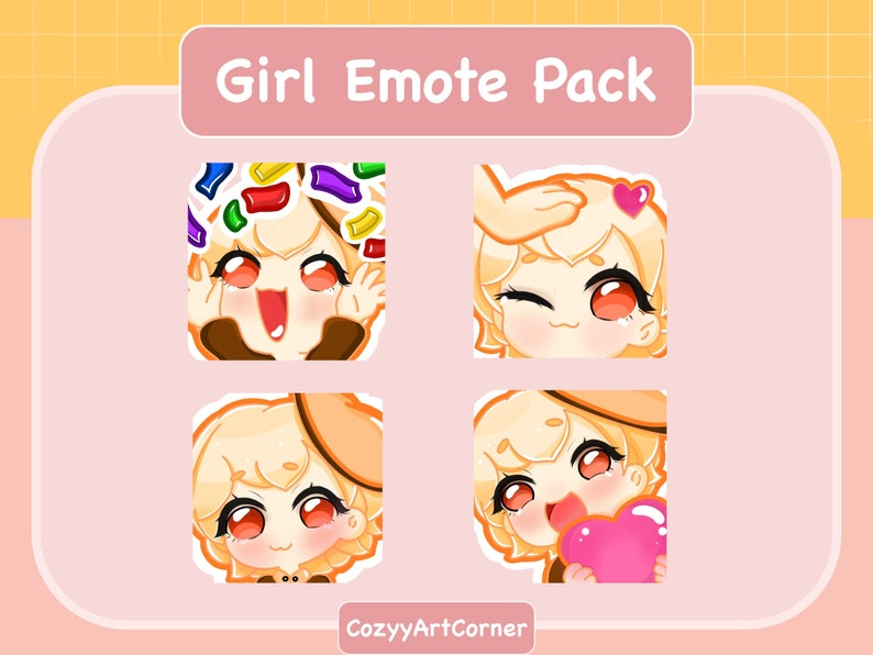 Twitch Emote Pack - Etsy