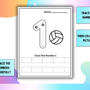 20 Number Tracing Worksheets, Traceable Numbers, Preschool Worksheets ...