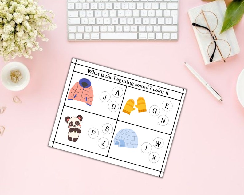 40 Alphabet Letter Sounds Worksheets Preschool-kdg Phonics - Etsy