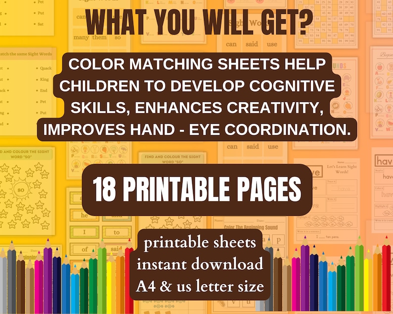 Color Matching Color Activity Learning Colors Toddler - Etsy