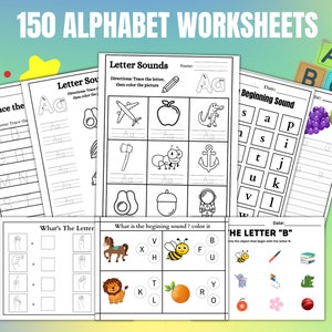 Preschool Pre-k + Kindergarten Learning Bundle | 500+ Page | Activity ...