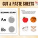 Preschool Alphabet Worksheet Bundle, Letter Tracing Worksheets ...