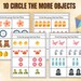 Preschool Comparison Worksheets, Preschool Worksheets, Preschool ...