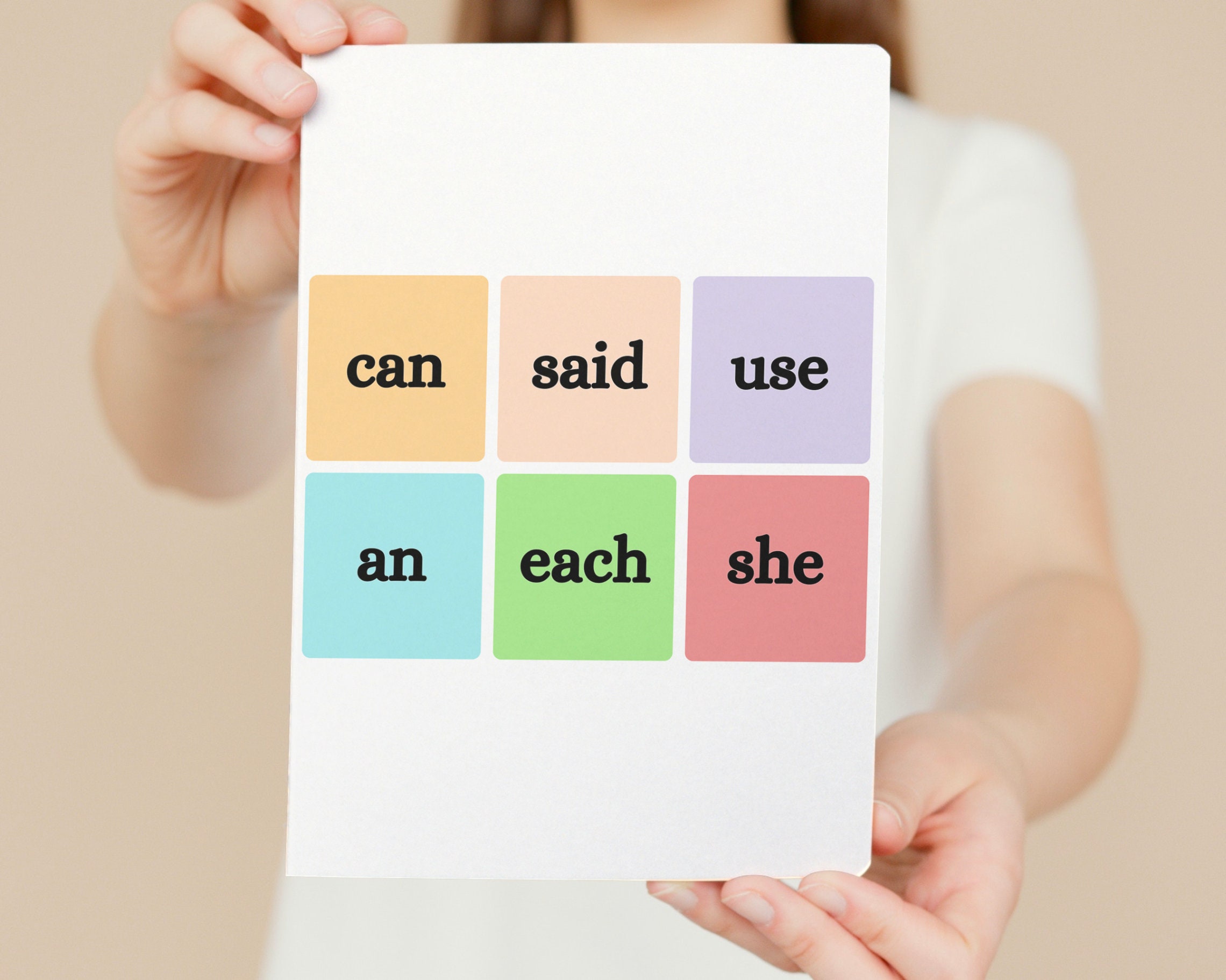 Sight Words Flashcards Printable, Kindergarten to 3rd Grade Sight Words ...