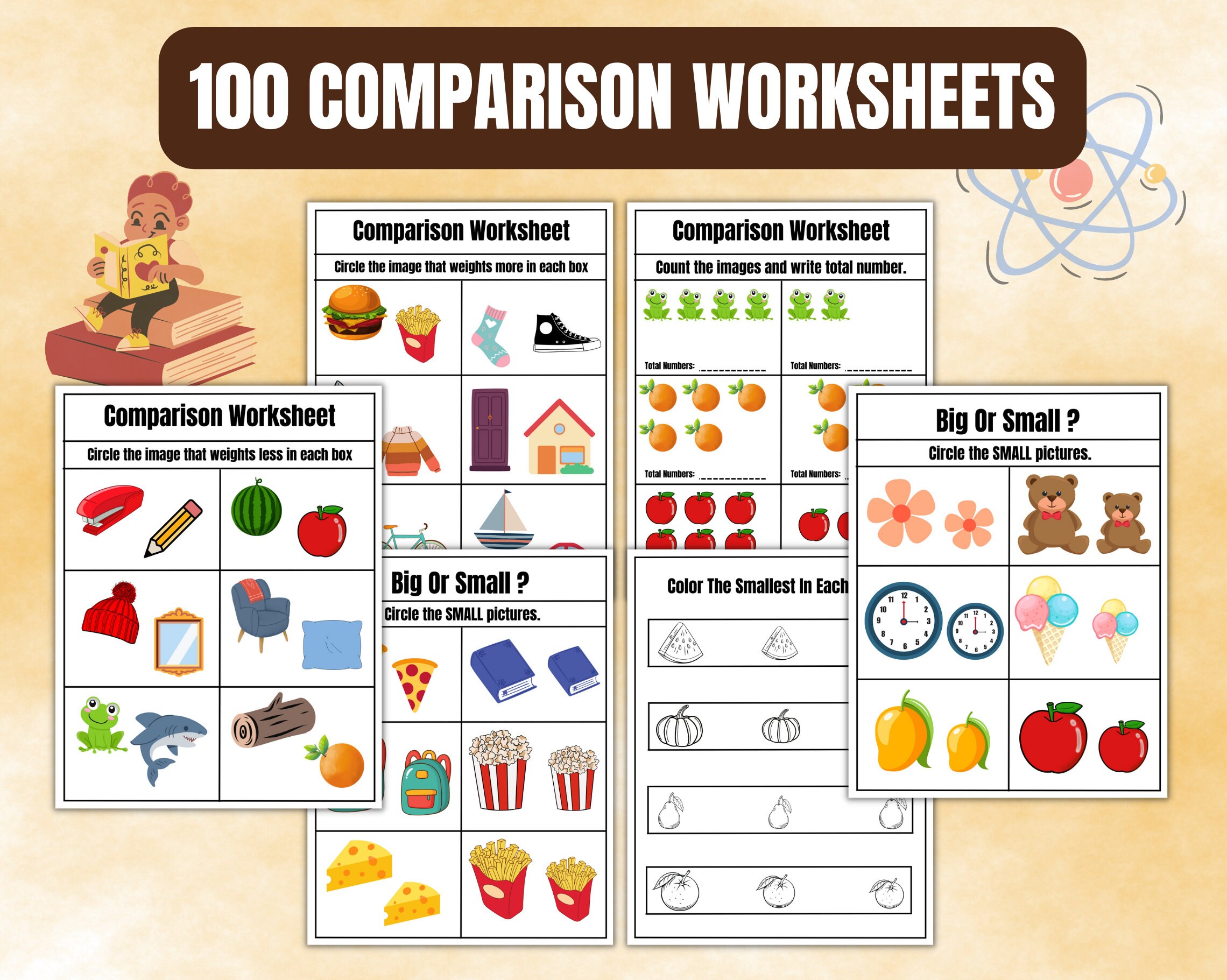 Preschool Pre-k Kindergarten Learning Bundle 1500 Pages Activity ...