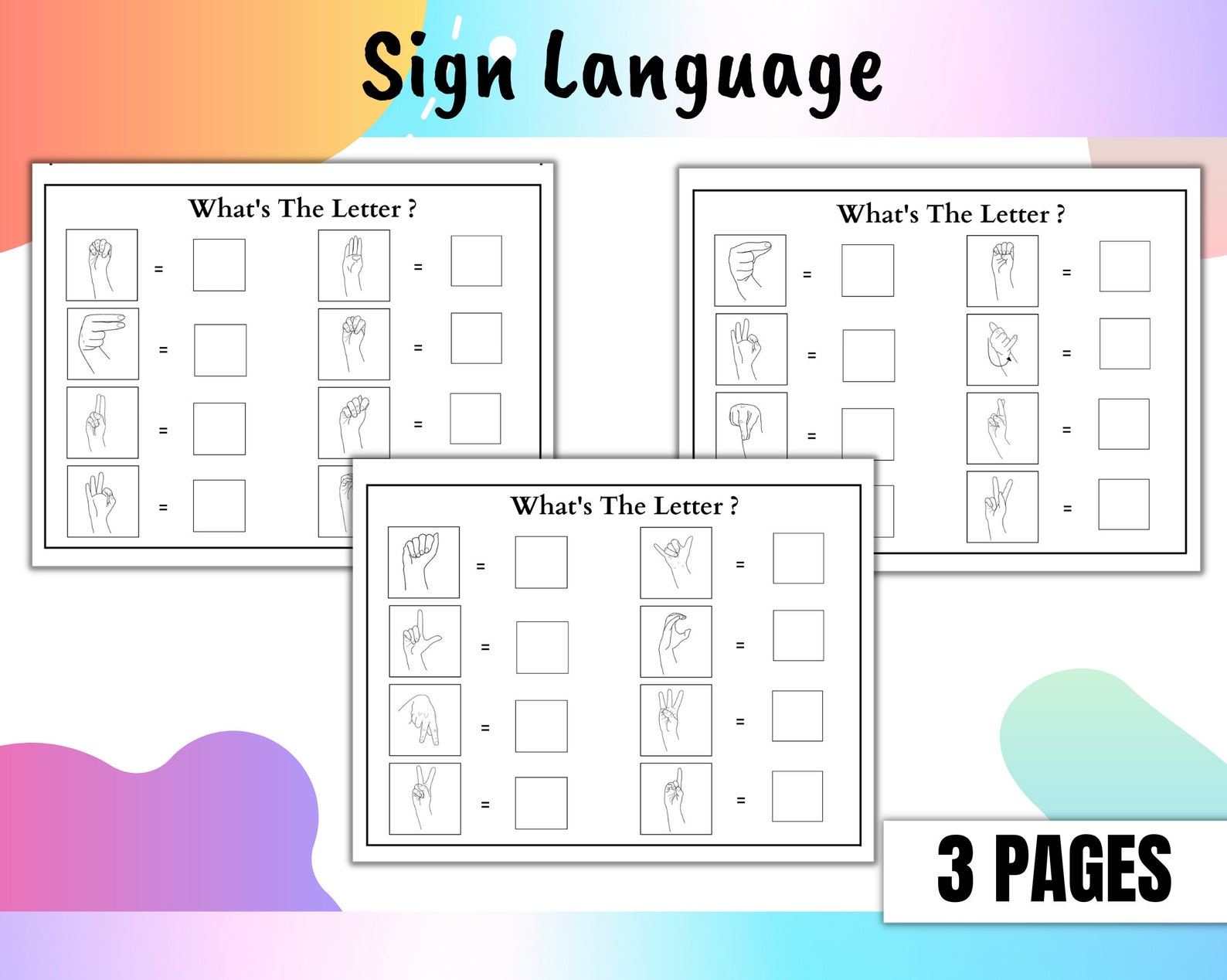 40 Alphabet Letter Sounds Worksheets, Preschool-kdg Phonics, Beginning ...
