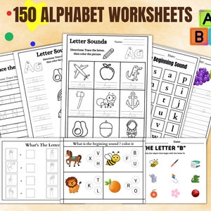 Preschool Pre-k + Kindergarten Learning Bundle | 500+ Page | Activity ...