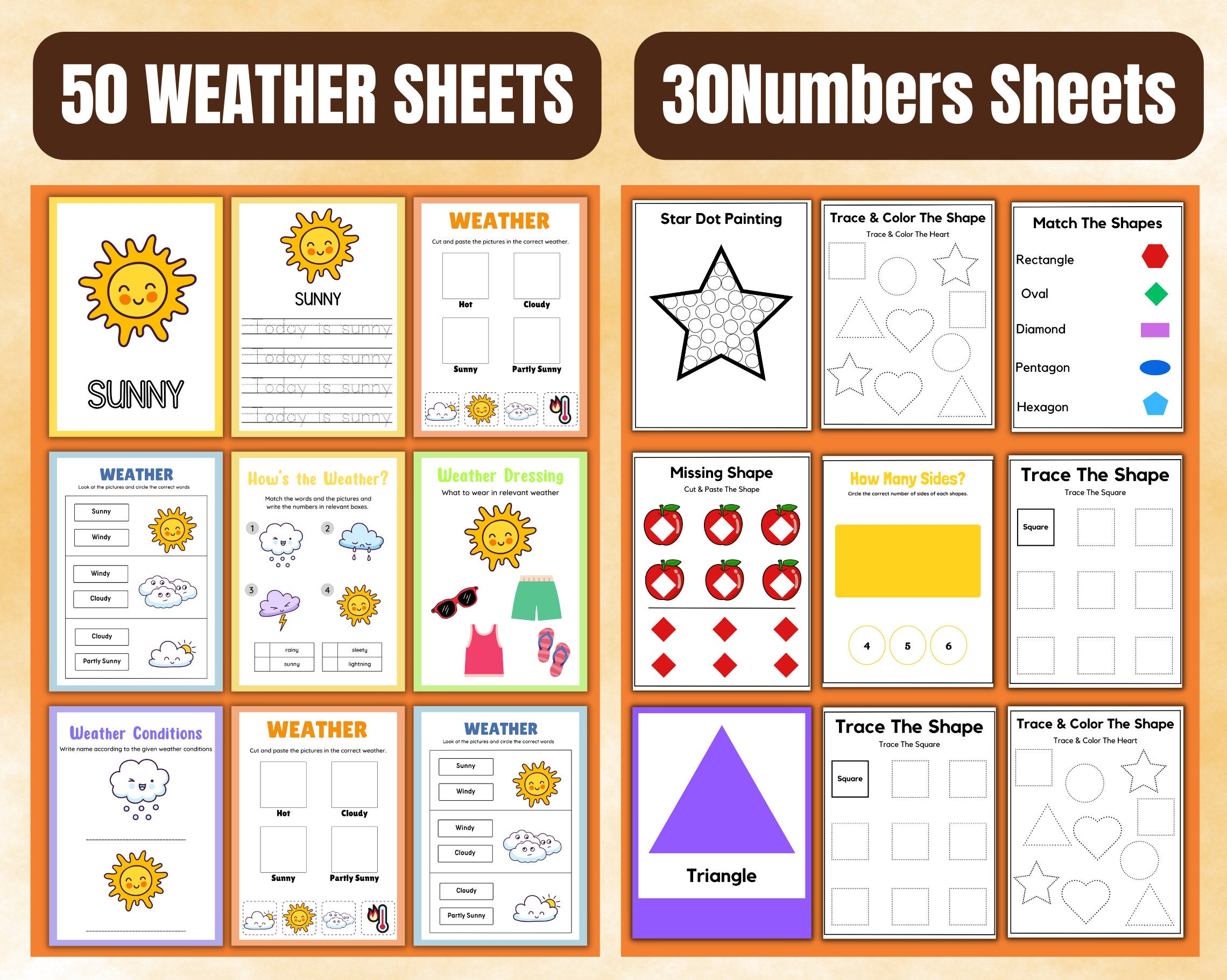 Preschool Pre-k + Kindergarten Learning Bundle | 1500 Pages | Activity ...