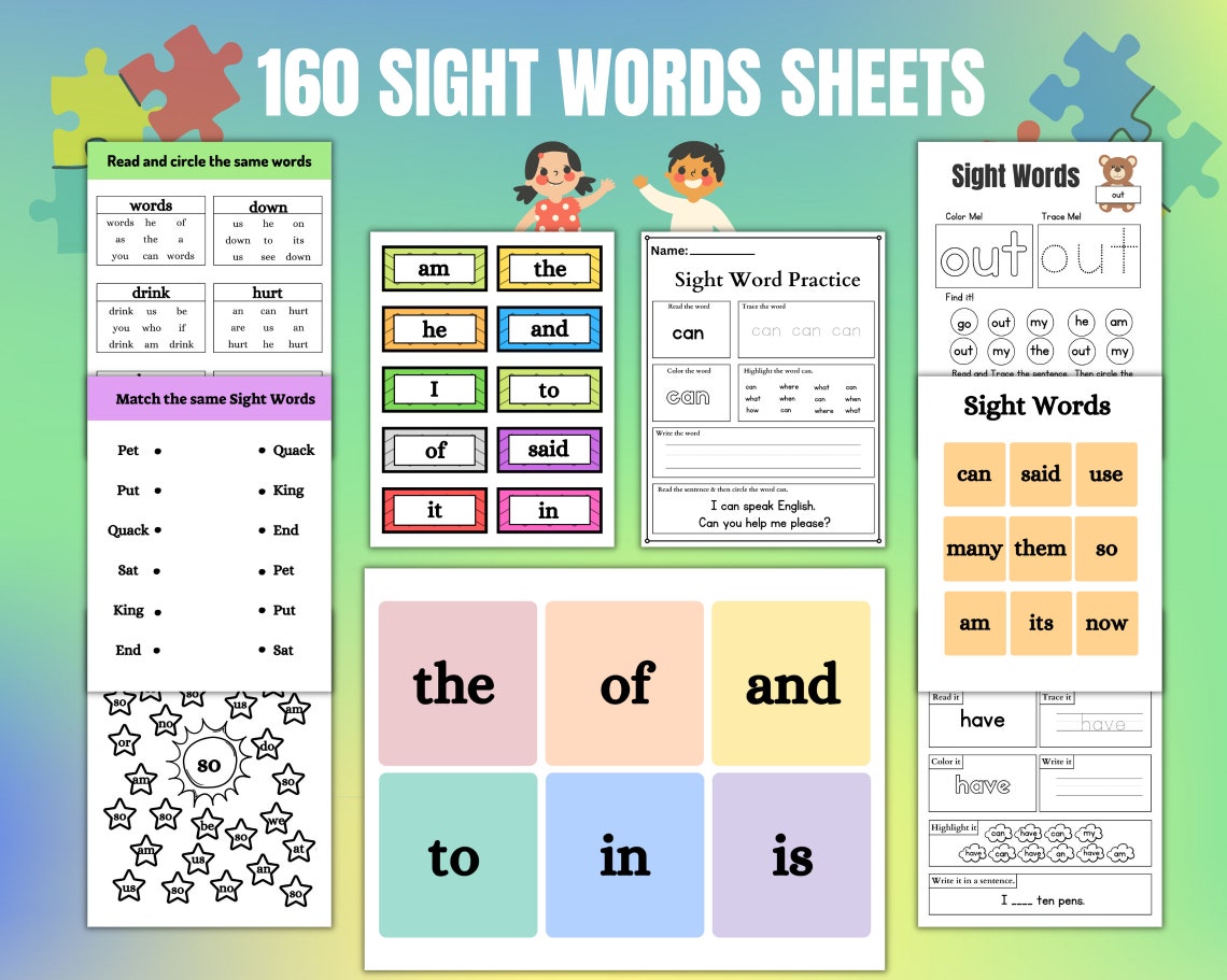 Preschool Pre-k Kindergarten Learning Bundle 500 Page - Etsy