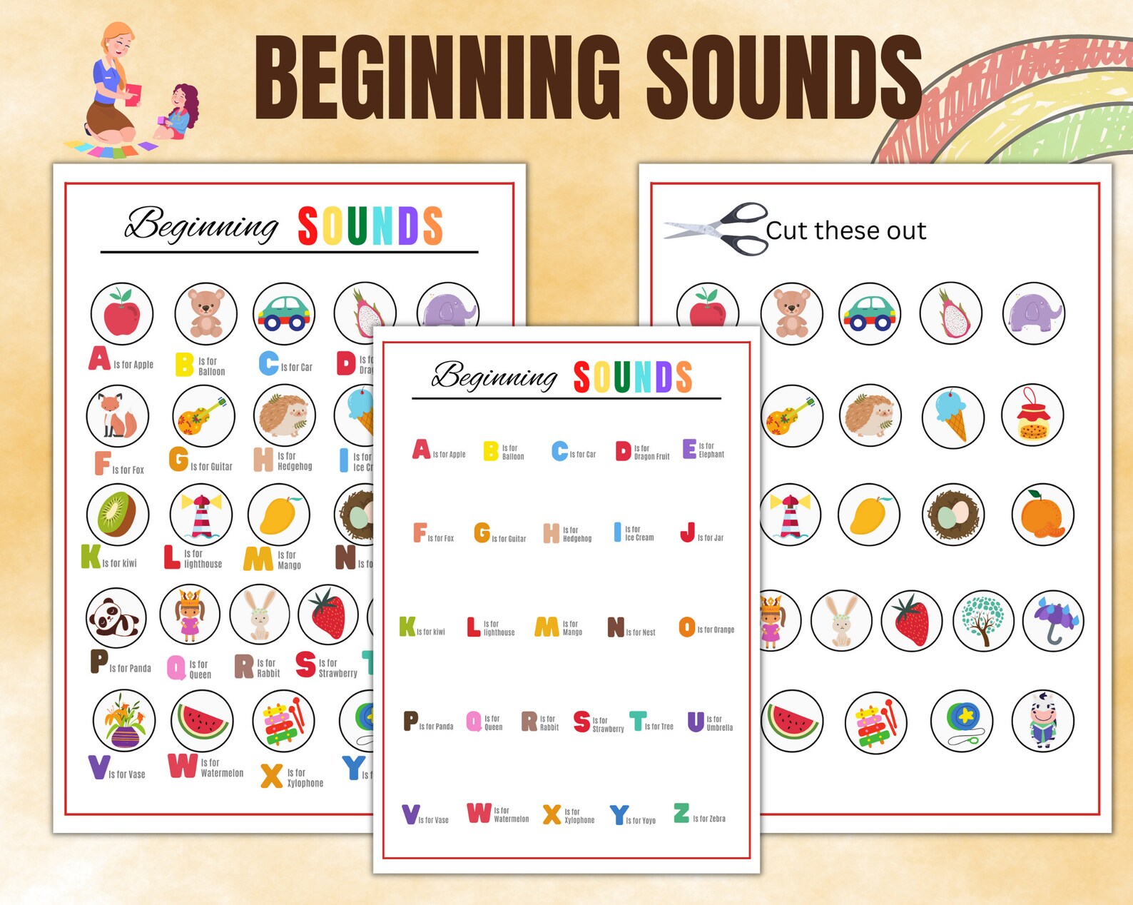 Preschool Pre-k Kindergarten Learning Bundle 500 Page - Etsy