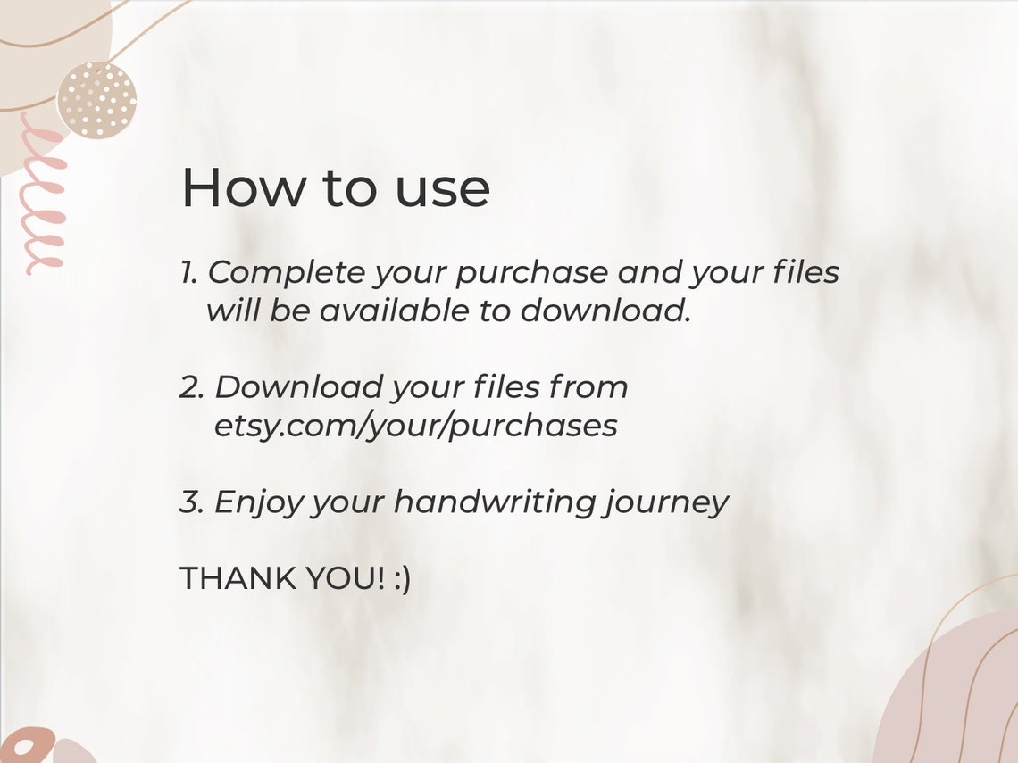 Traceable Handwriting Practice Sheets Tracing Worksheets - Etsy