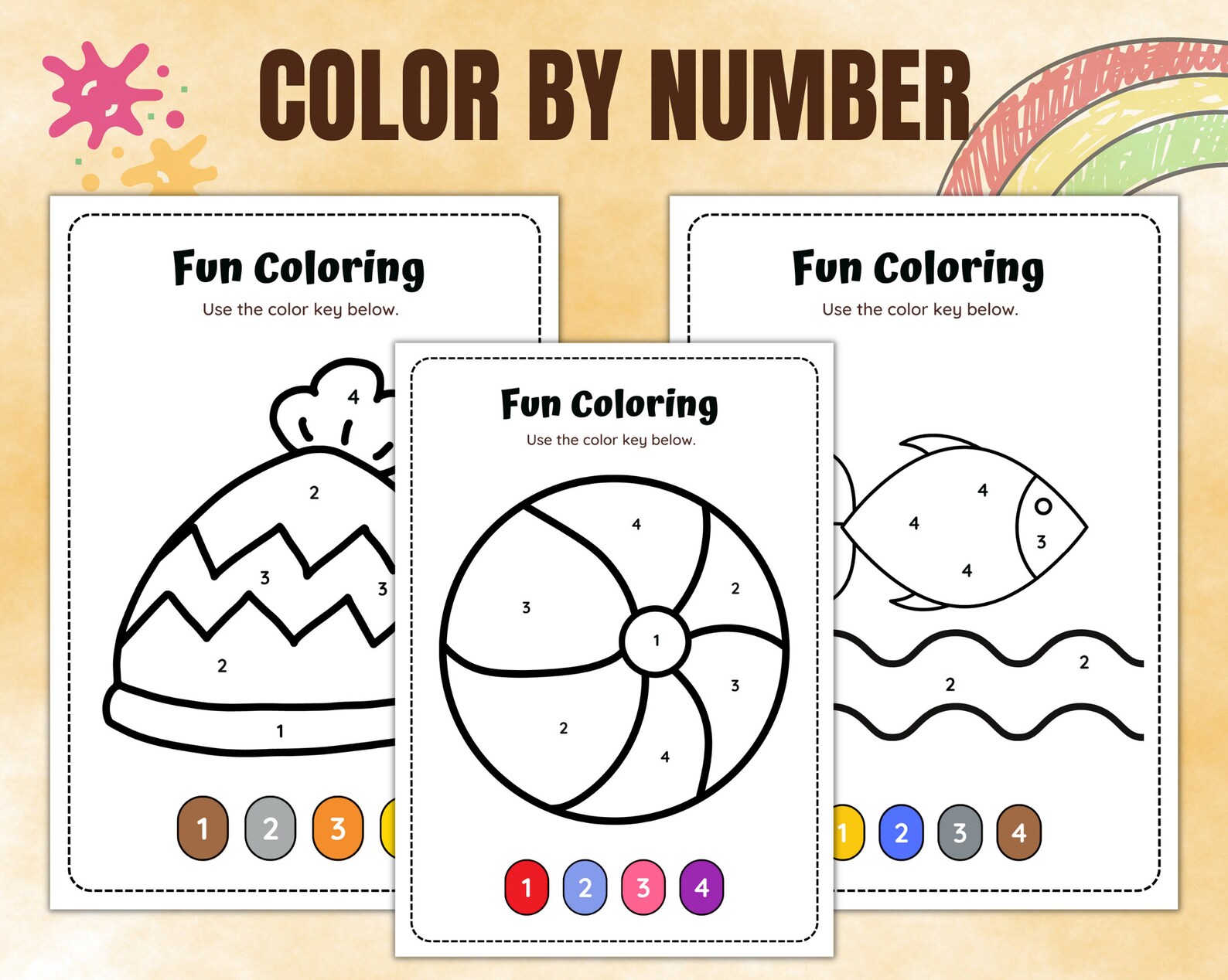 99 Printable Colouring Pages for Kids, Printable Colouring Sheets, Kids ...