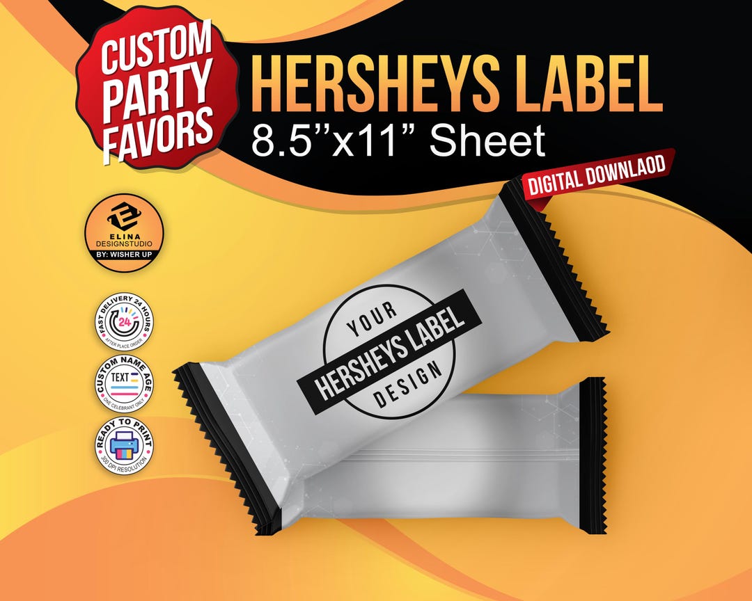 Custom Chocolate Bar Wrapper Template Chocolate Label Chocolate Wrapper ...