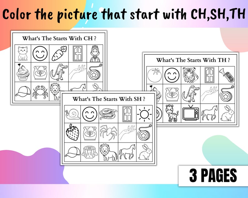 40 Alphabet Letter Sounds Worksheets, Preschool-kdg Phonics, Beginning ...