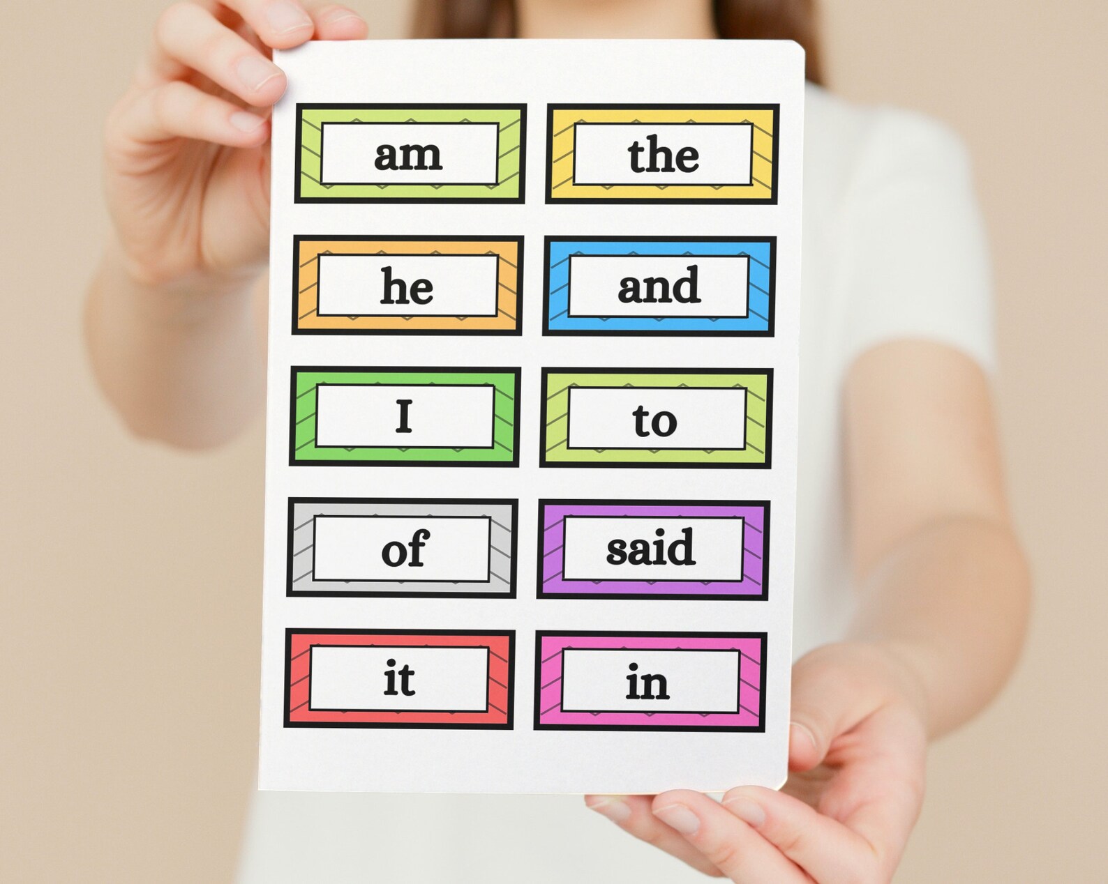 Sight Words Flashcards Printable, Kindergarten to 3rd Grade Sight Words ...