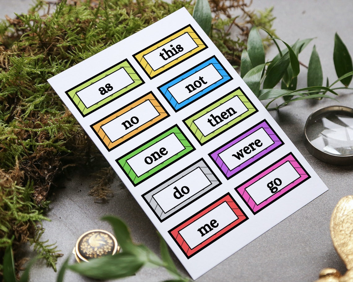 Sight Words Flashcards Printable, Kindergarten to 3rd Grade Sight Words ...
