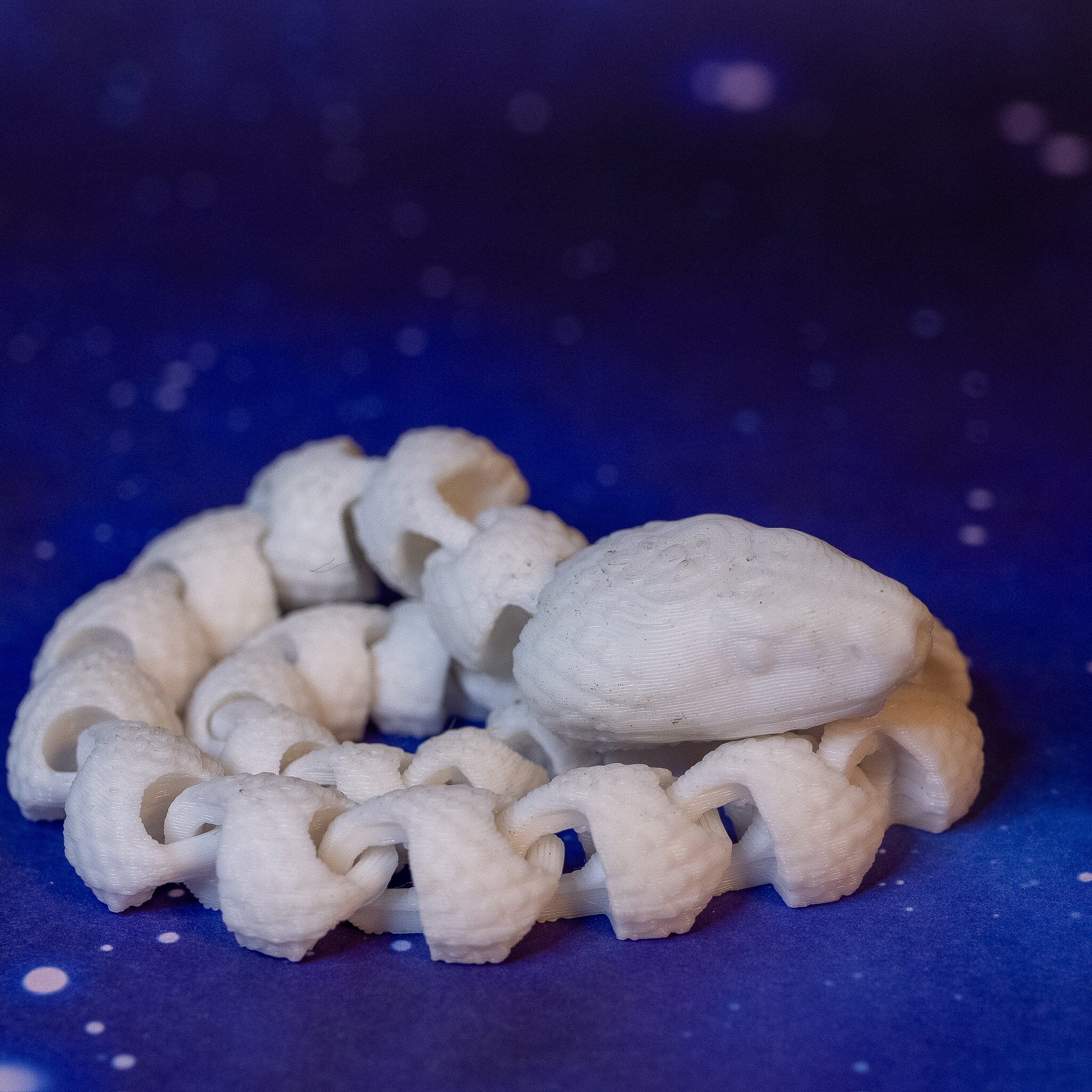 Flexi Snake Fidget Toy, 3D Printed With PLA Filament. - Etsy