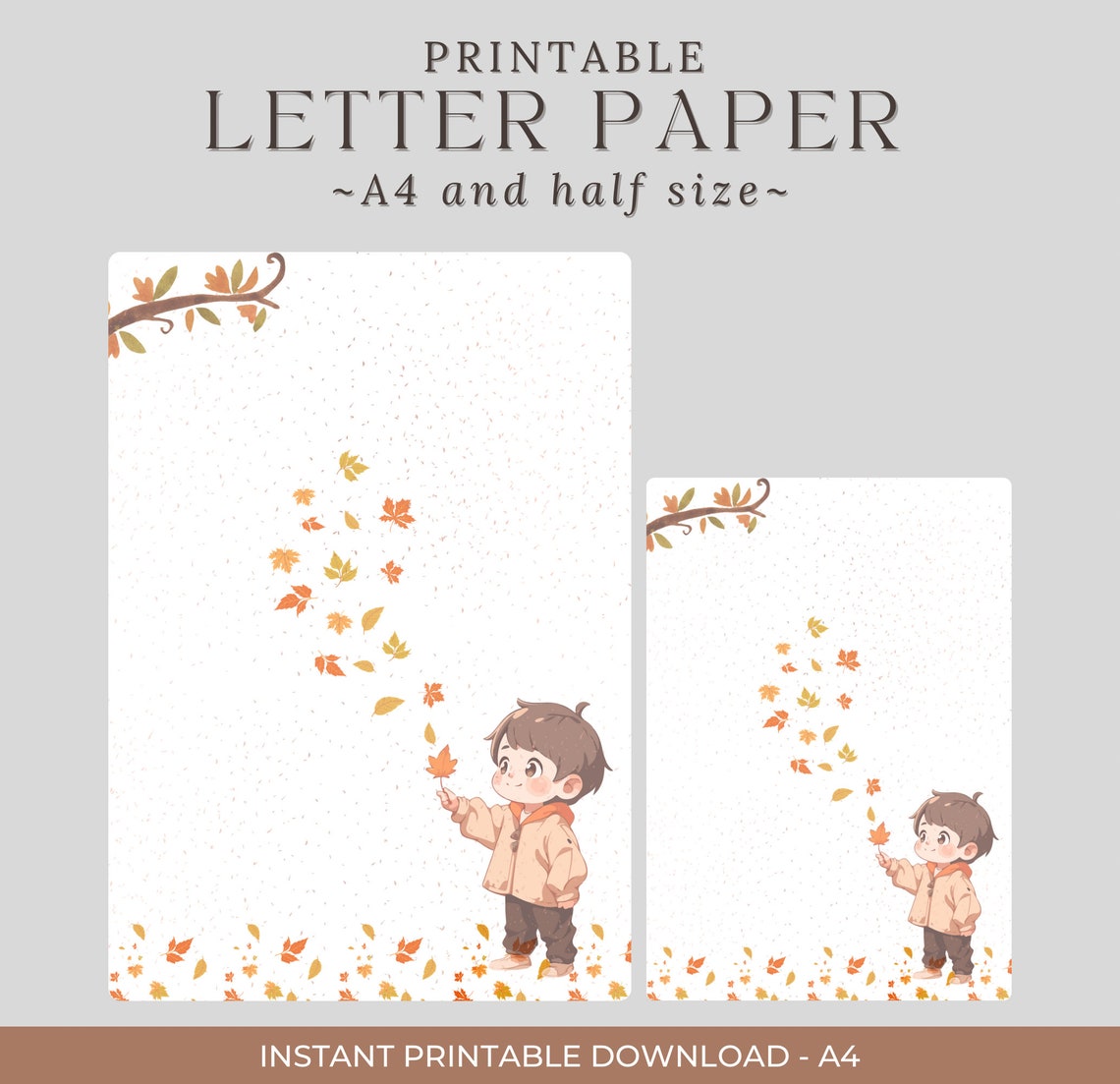 Printable Letter Paper. Printable Stationary Lined Paper. Letter ...