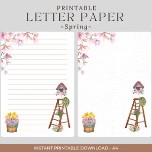 Printable Letter Paper. Printable Stationary Lined Paper. Letter ...