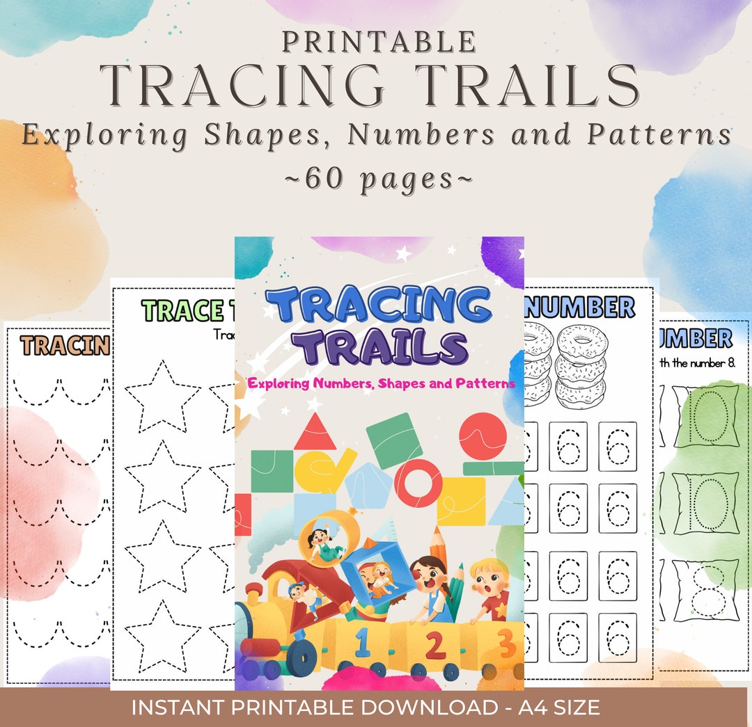 Tracing Trails (worksheet) - Exploring Numbers, Shapes and Patterns ...
