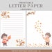 Printable Letter Paper. Printable Stationary Lined Paper. Letter ...