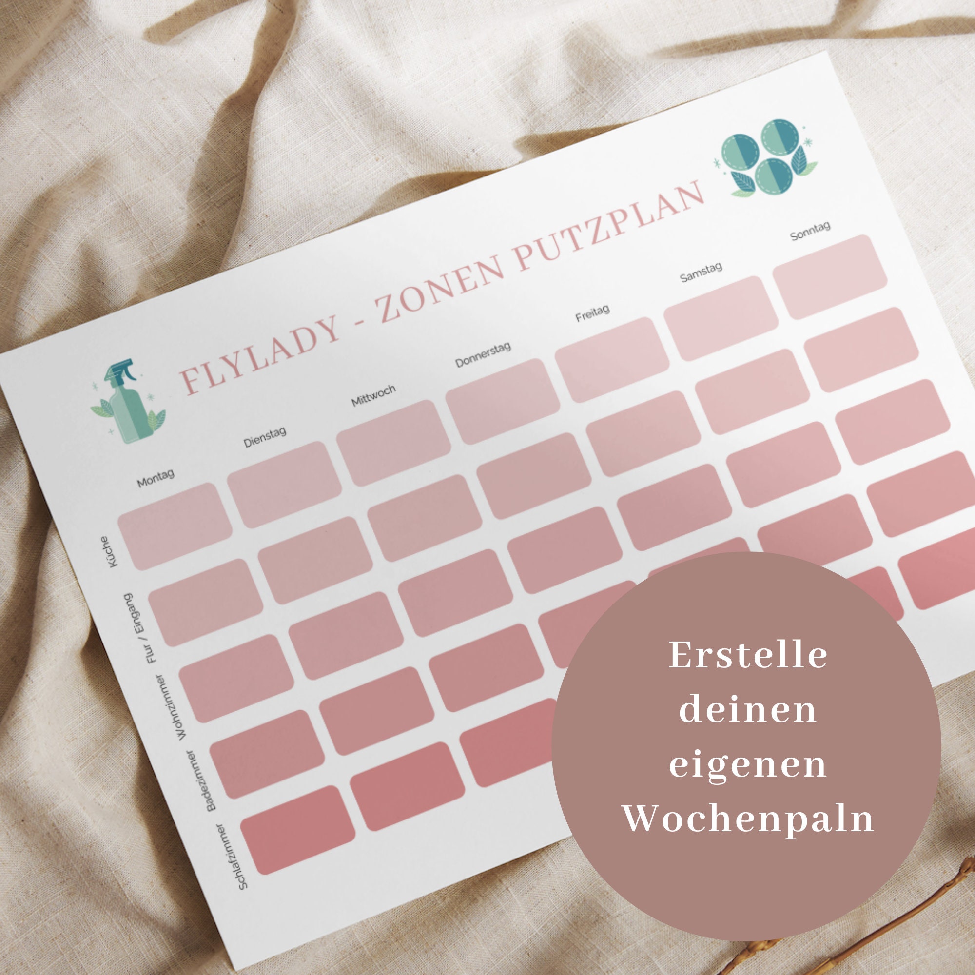 Flylady Zone Planner: Instructions & Templates for Effective ...