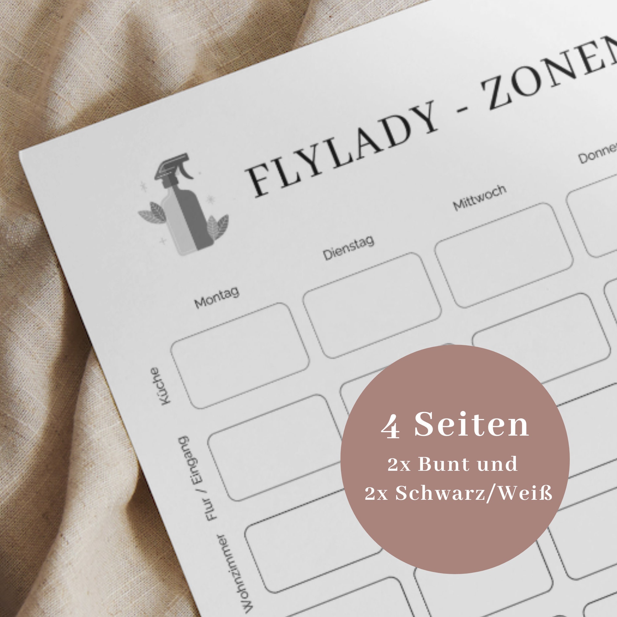 Flylady Zone Planner: Instructions & Templates for Effective ...