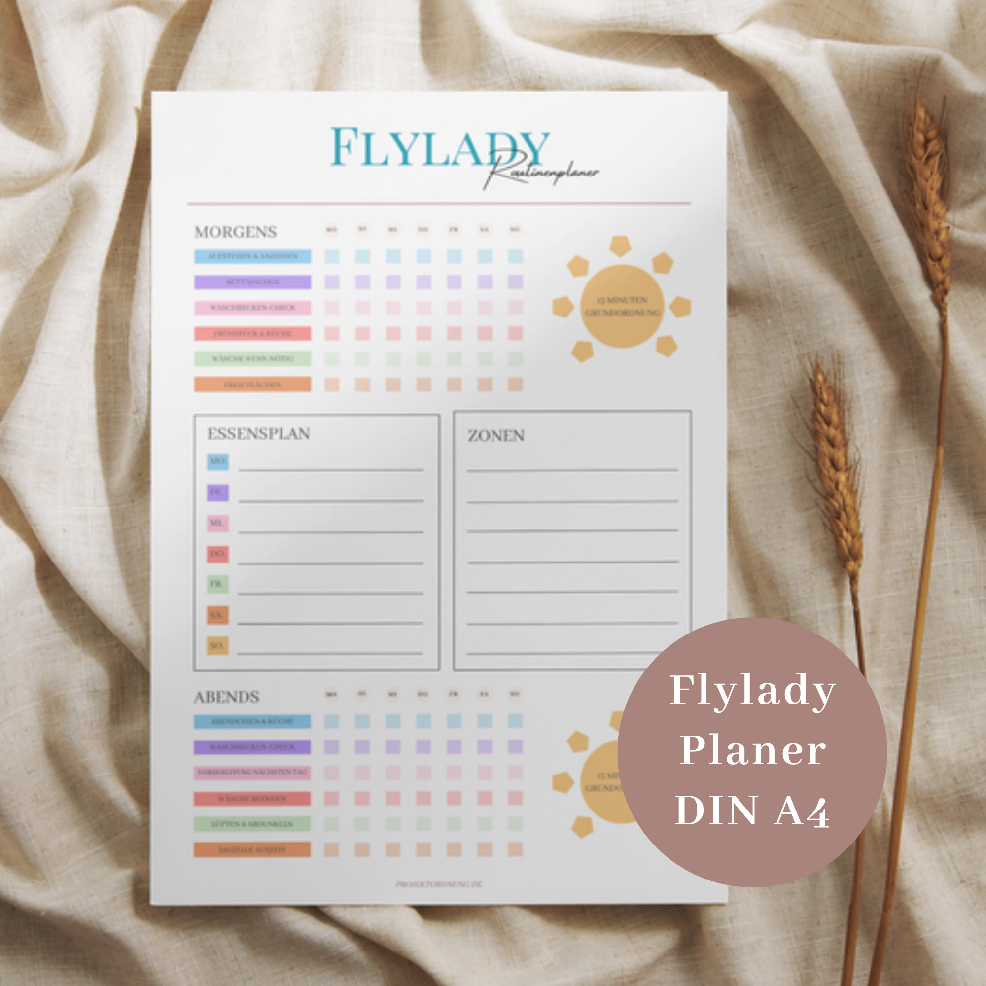 Flylady Routine Planner: Instructions & Templates for Effective ...