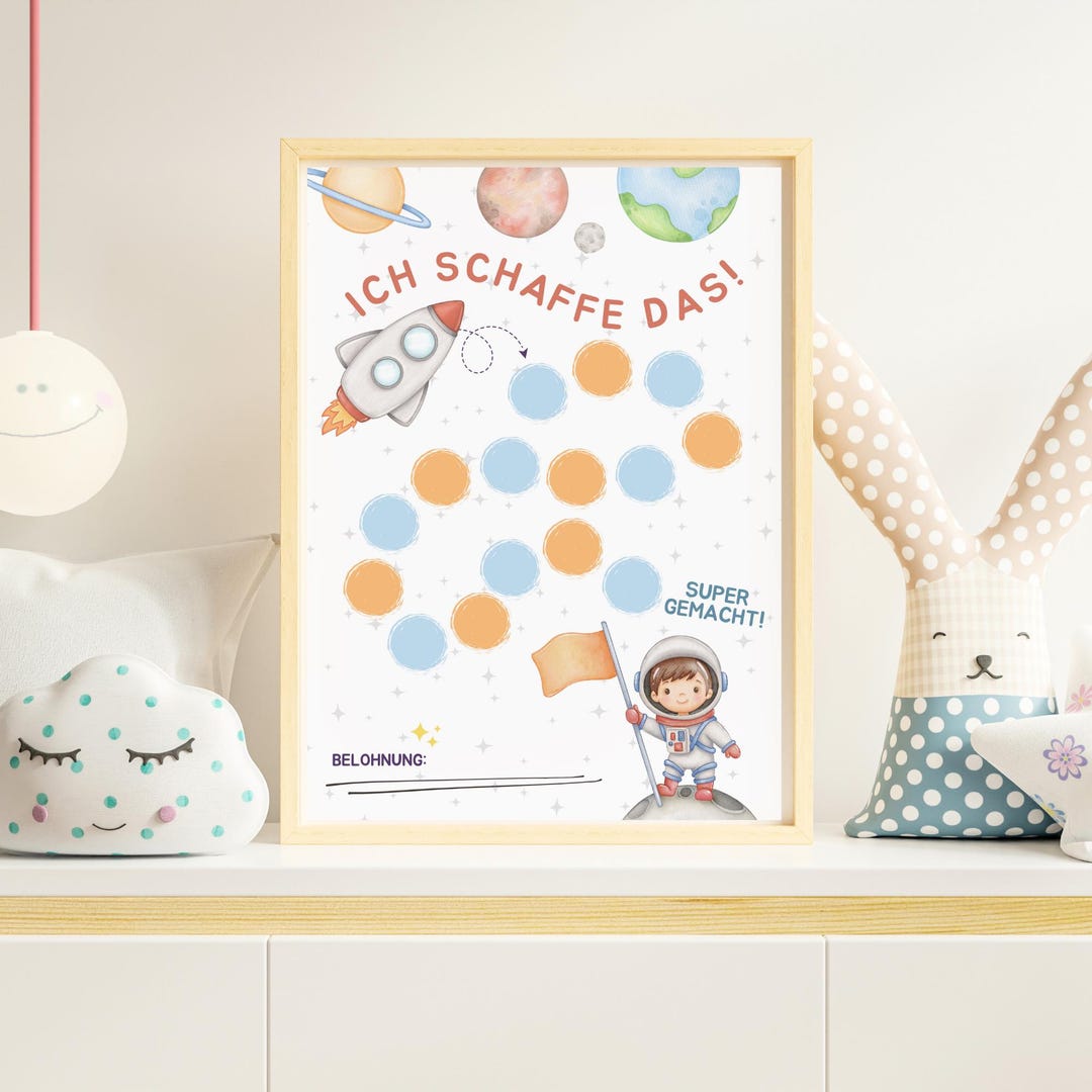 Reward Chart for Children in A4 | Reward System | Reward Plan | Reward ...