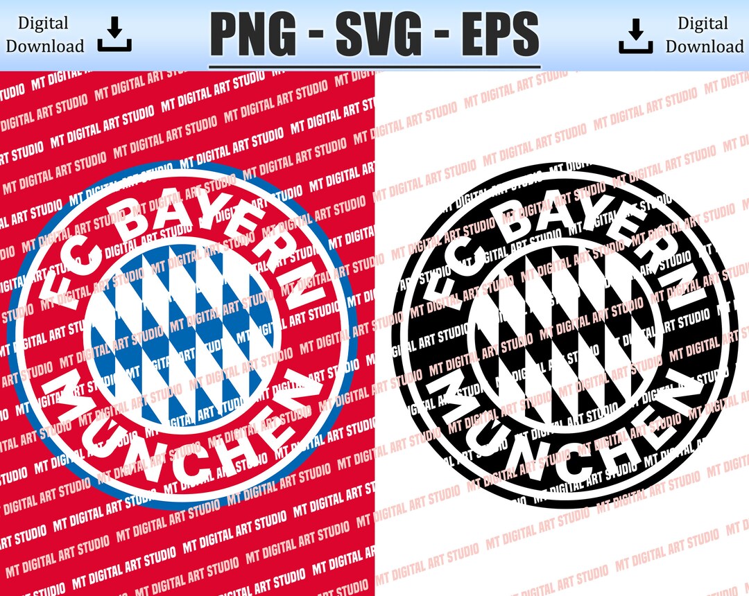 Bayer München SVG PNG EPS Sport Silhouette Vector File - Etsy