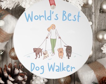 Male Dog Walker Personalized Gift for Him Dog Sitter in the - Etsy