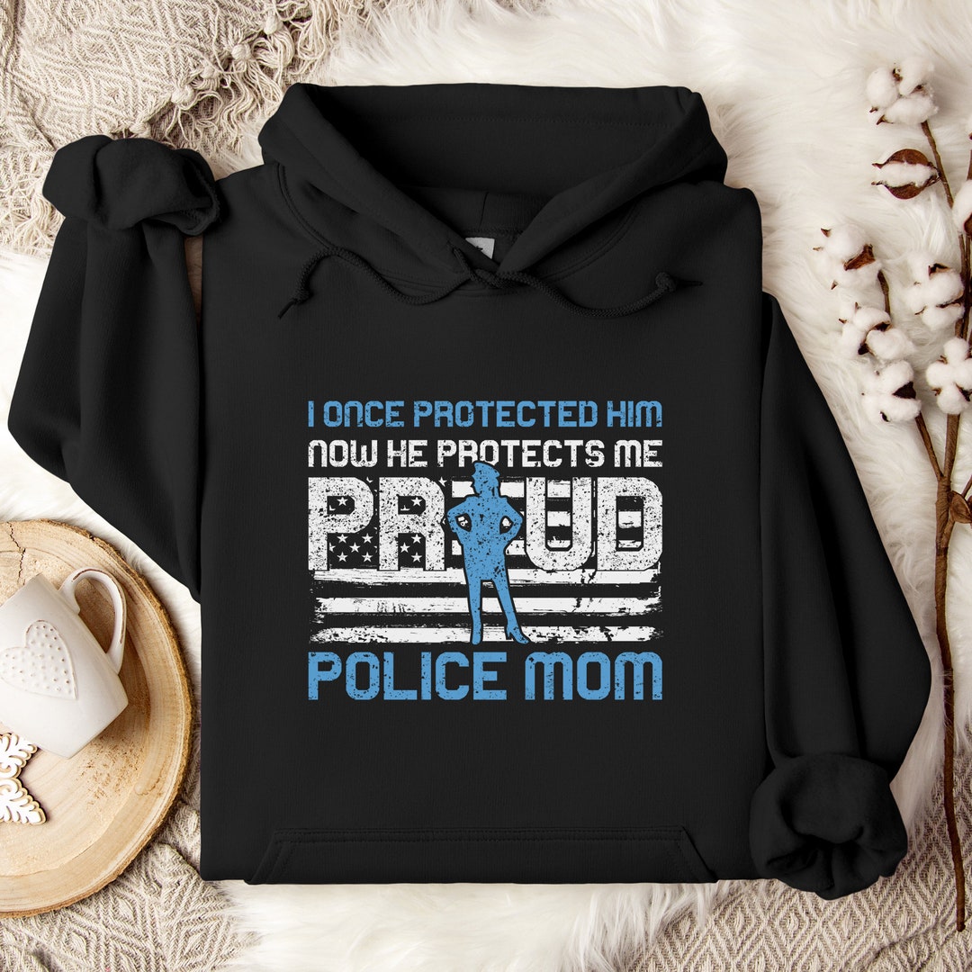 Police Sweatshirt Back the Blue Shirts Police Gifts Police Supporter ...