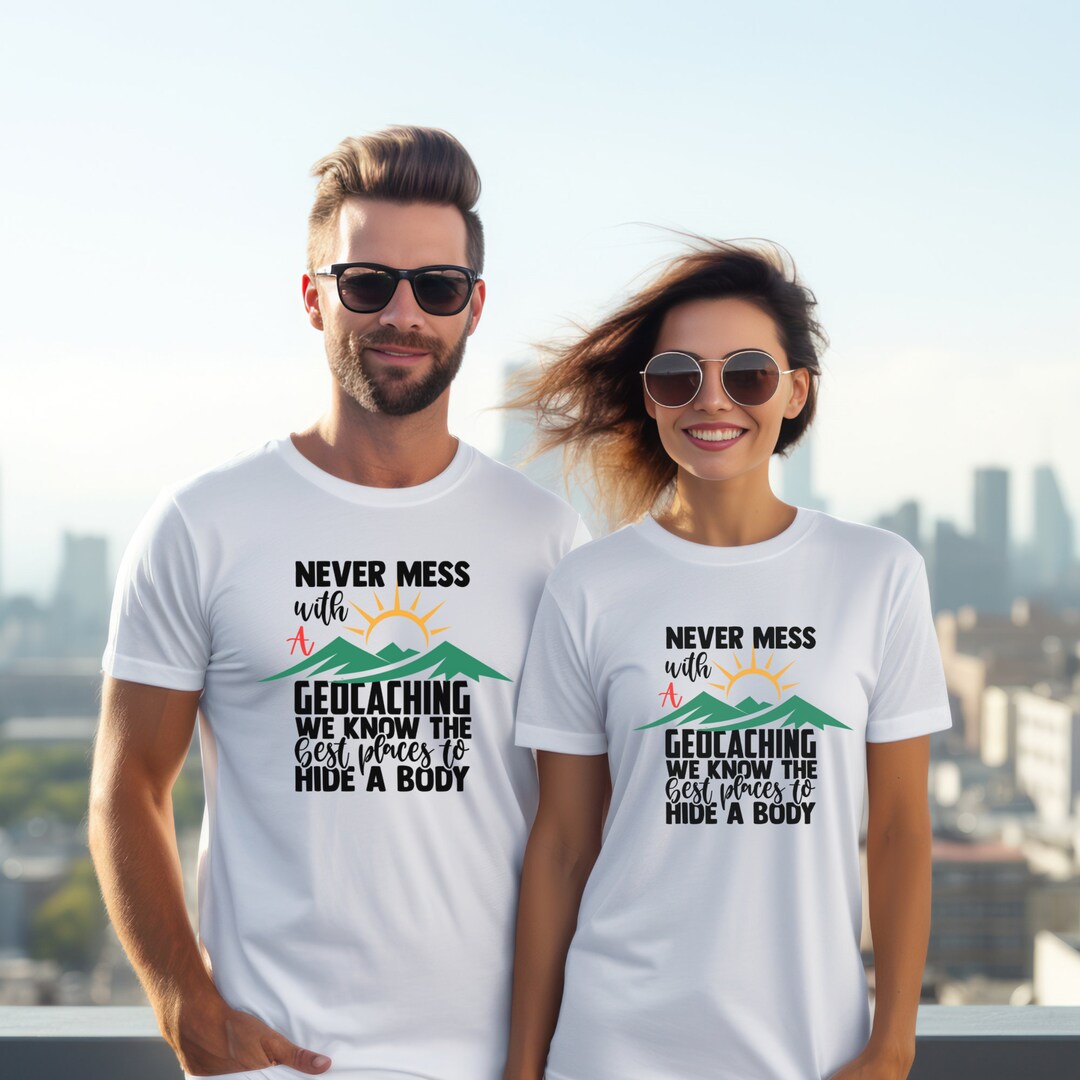 Funny Geocaching Shirt Geocaching Gift Geocacher T-shirt Life Goal Find ...