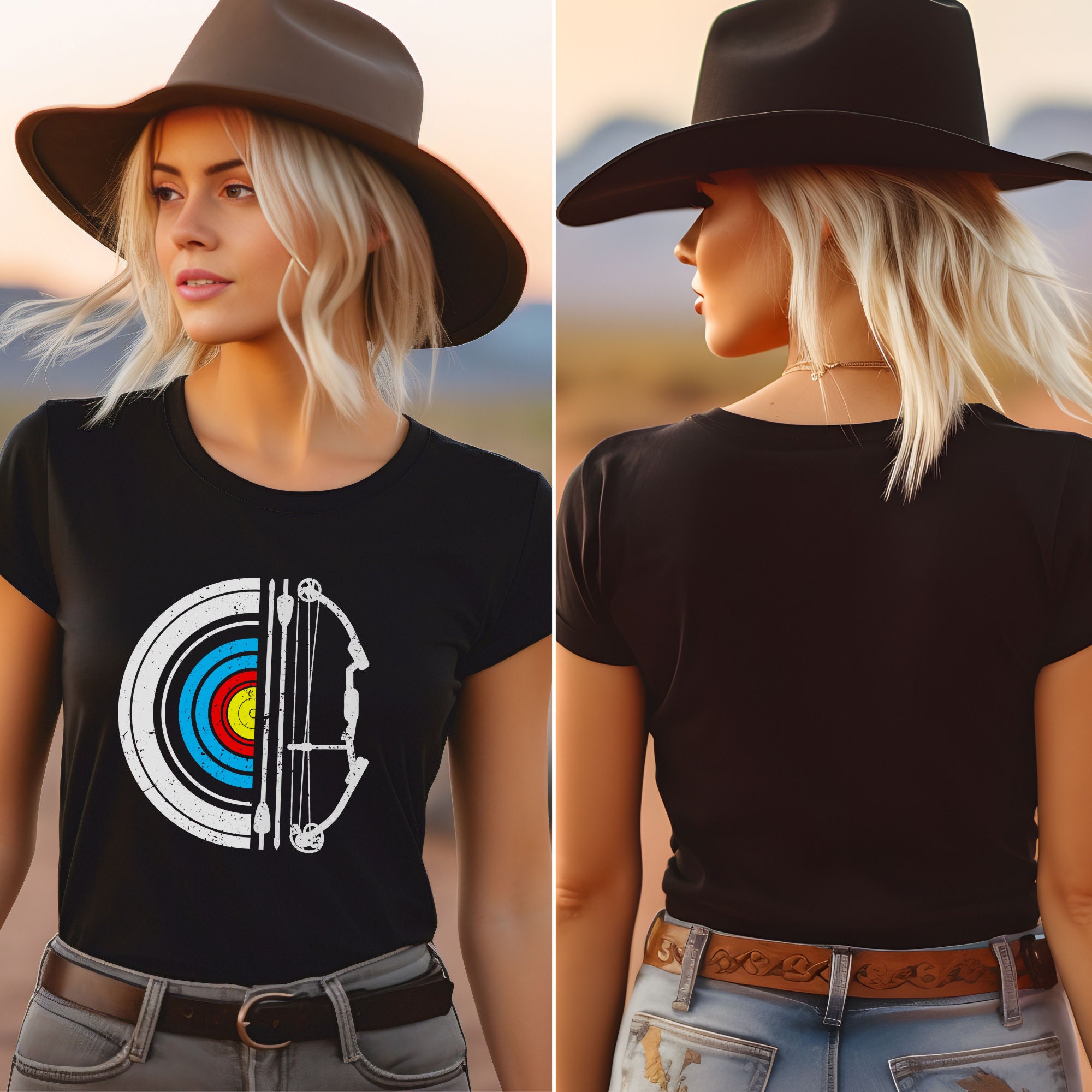 Archery Bow Shirt, Patriotic Hunting, Archer Gift, Archery Gift, Bow ...