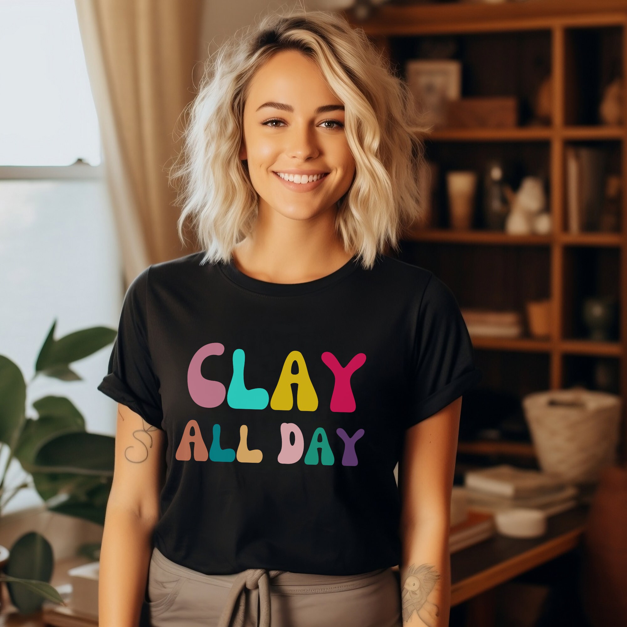 Seize the Clay Shirt, Pottery Shirt, Potter Tshirt, Ceramics Lover ...