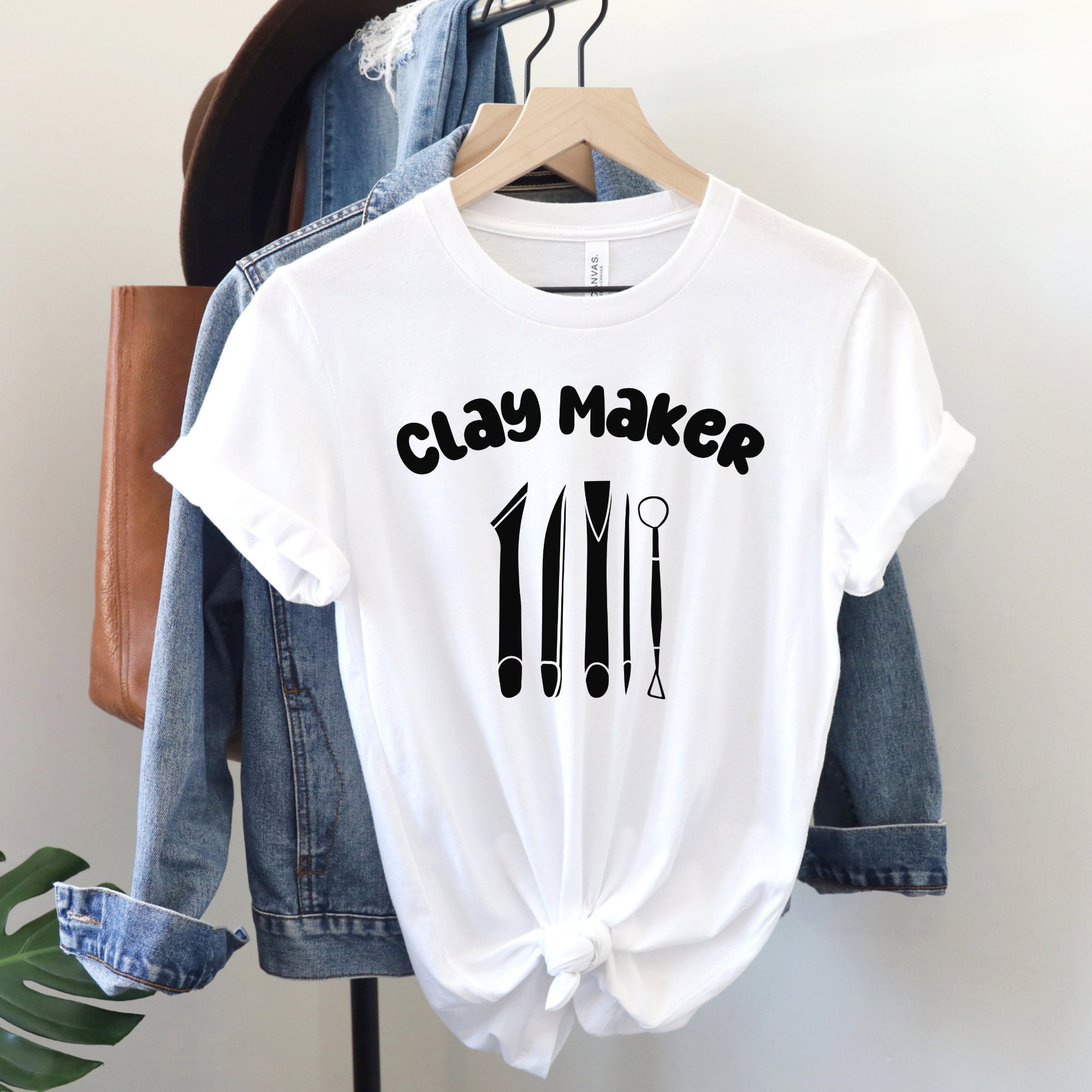 Pottery Tools T-shirt, Funny Pottery Shirt, Pottery Lover Gift, Cute ...