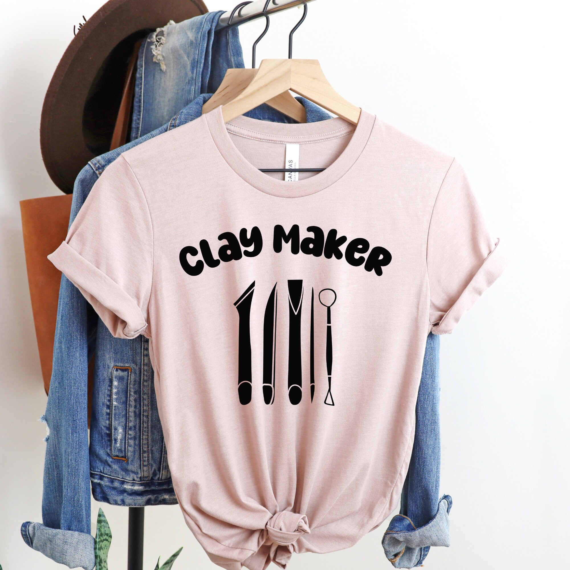 Pottery Tools T-shirt, Funny Pottery Shirt, Pottery Lover Gift, Cute ...