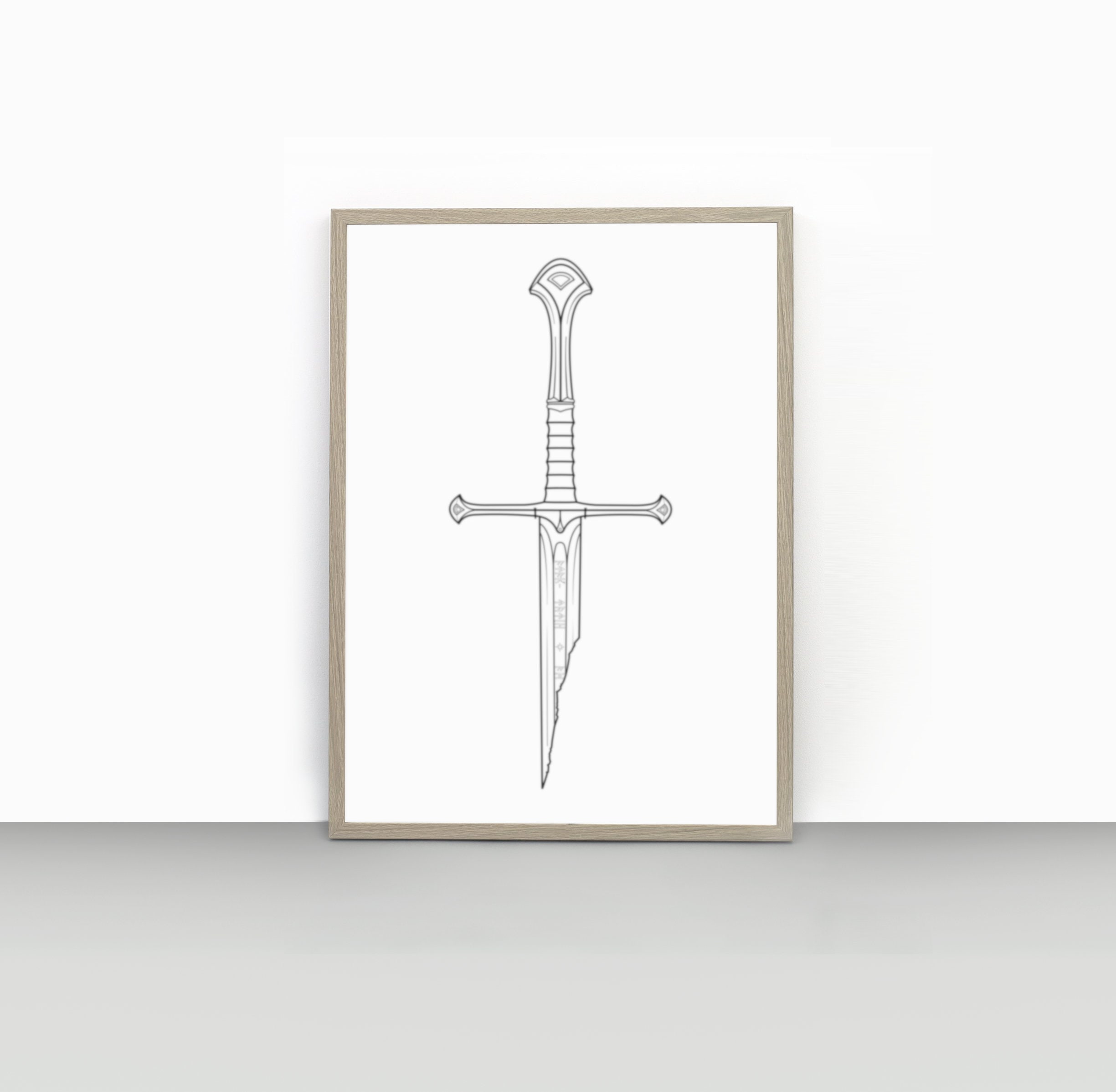 Hero Broken Sword Replica