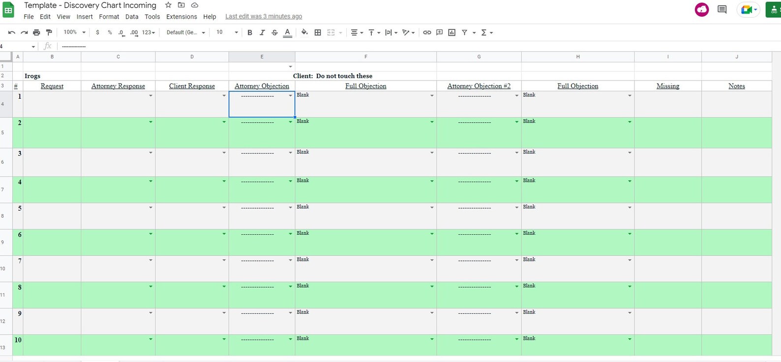 Updated Discovery Chart 2026 Google Sheets + Excel (prior Version Only ...