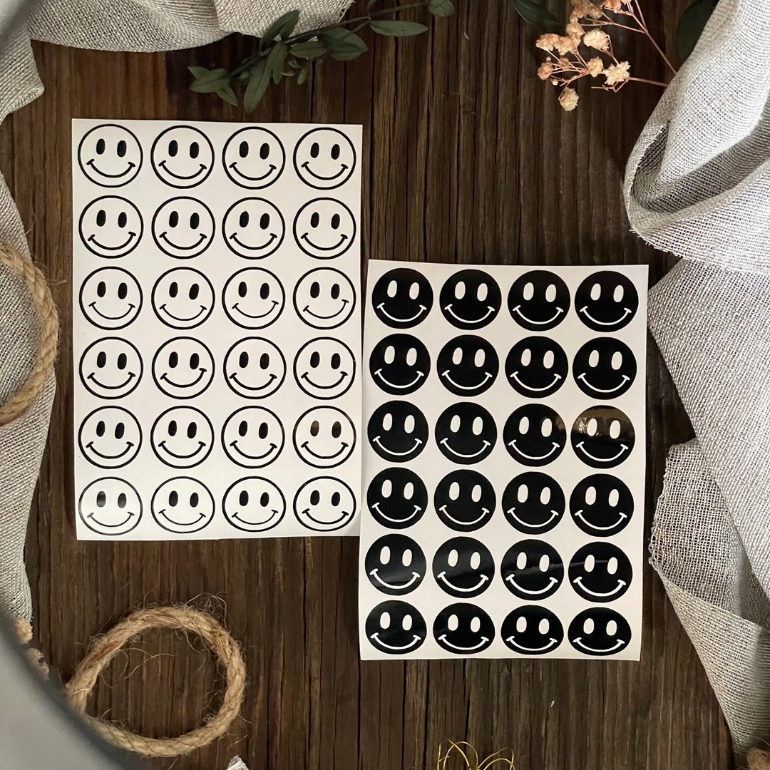 Smiley Stickers - Etsy