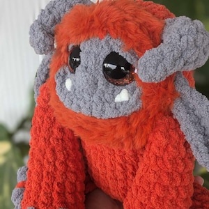 Ludo Mod Crochet Pattern: Amigurumi Monster (digital Download) - Etsy