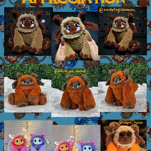 Ludo Mod Crochet Pattern: Amigurumi Monster (digital Download) - Etsy