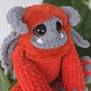 Ludo Mod Crochet Pattern: Amigurumi Monster (digital Download) - Etsy