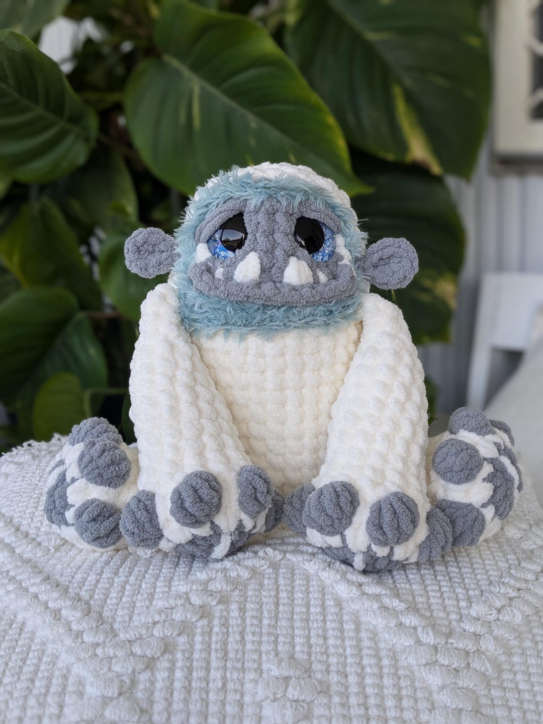 Arcticus the Abominable Crochet Pattern: Amigurumi Yeti (digital ...